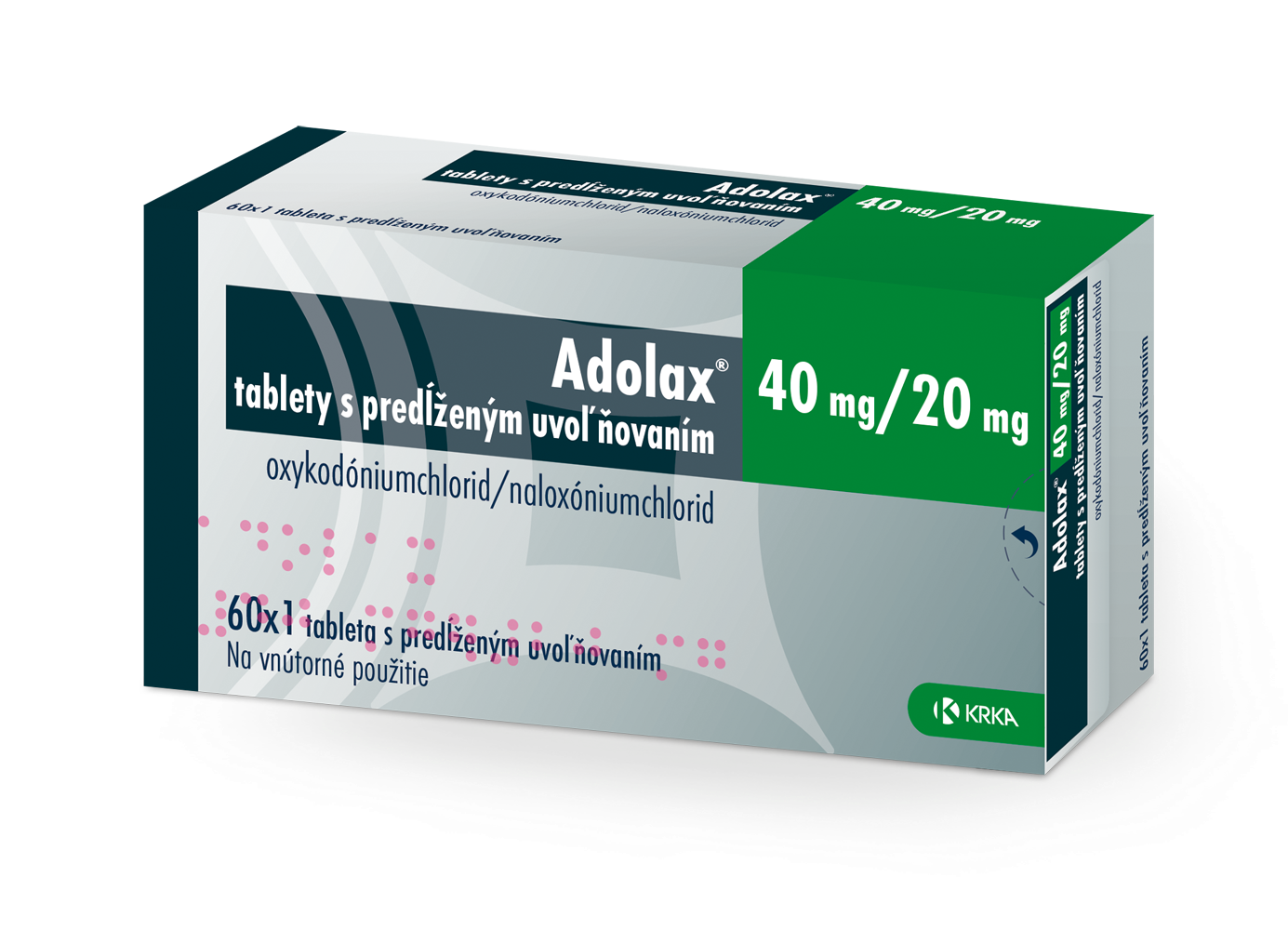 Adolax 40 mg/20 mg tablety s predĺženým uvoľňovaním | Krka